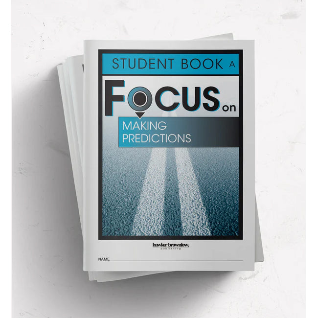 FOCUS on Making Predictions - Student Book | Brain Spice