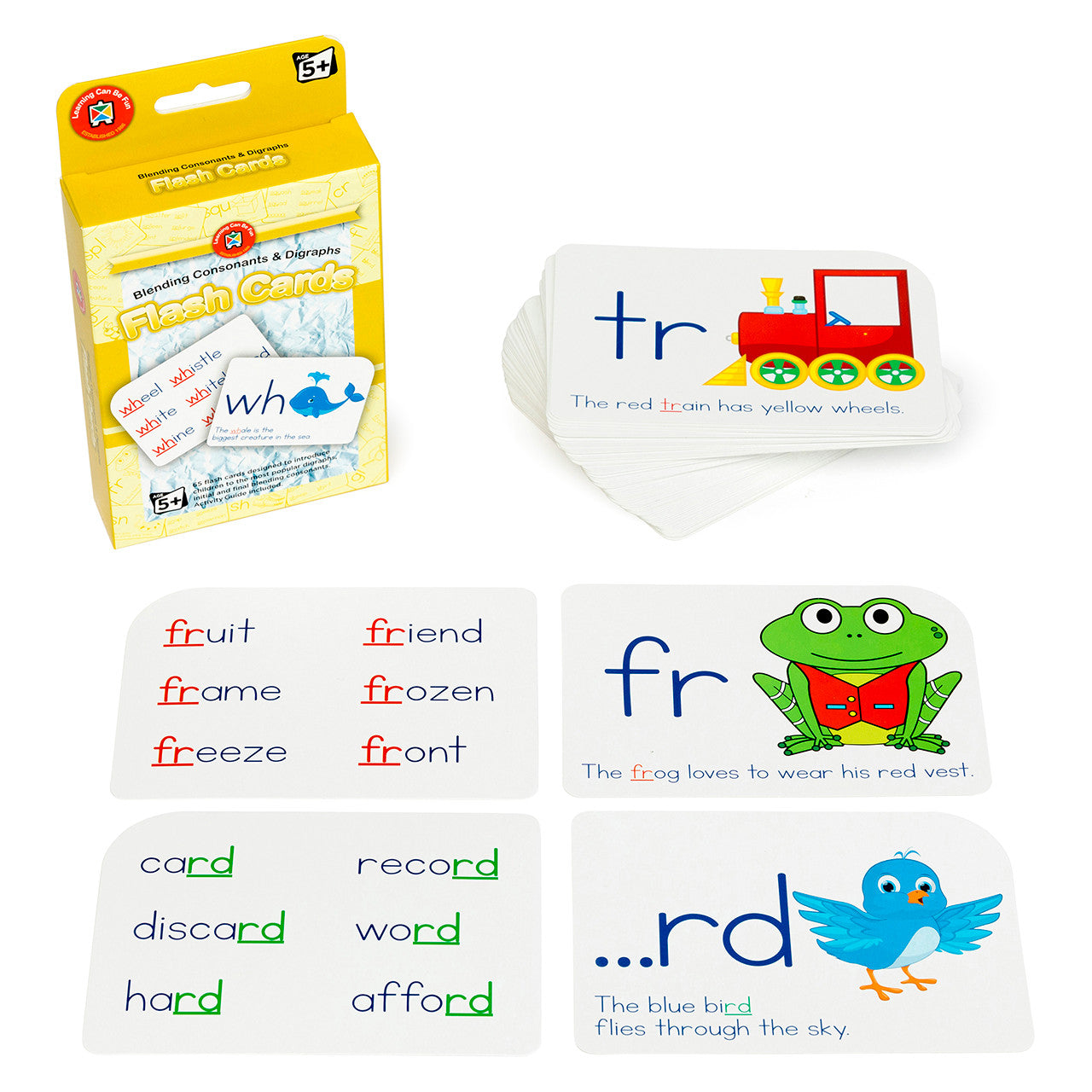 Flash Cards - Blending Consonants and Digraphs | Brain Spice