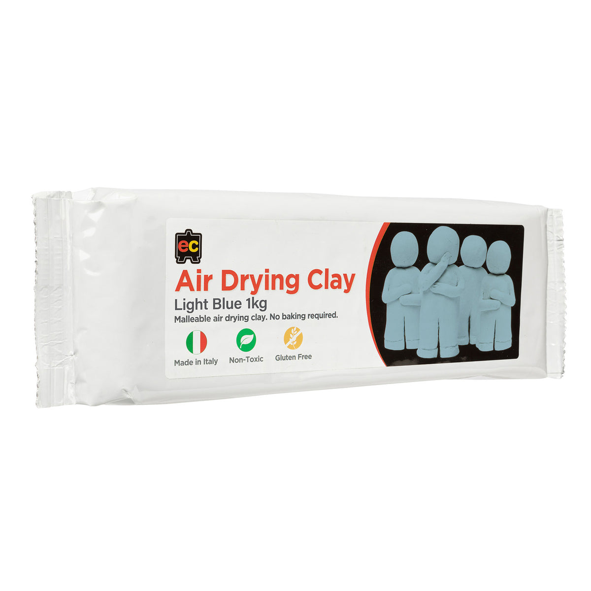 Modelling Clay - Air Drying - 1Kg Light Blue | Brain Spice