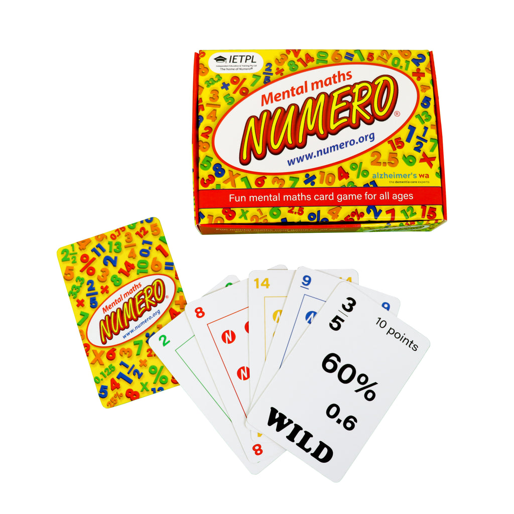 Numero Card Game | Brain Spice