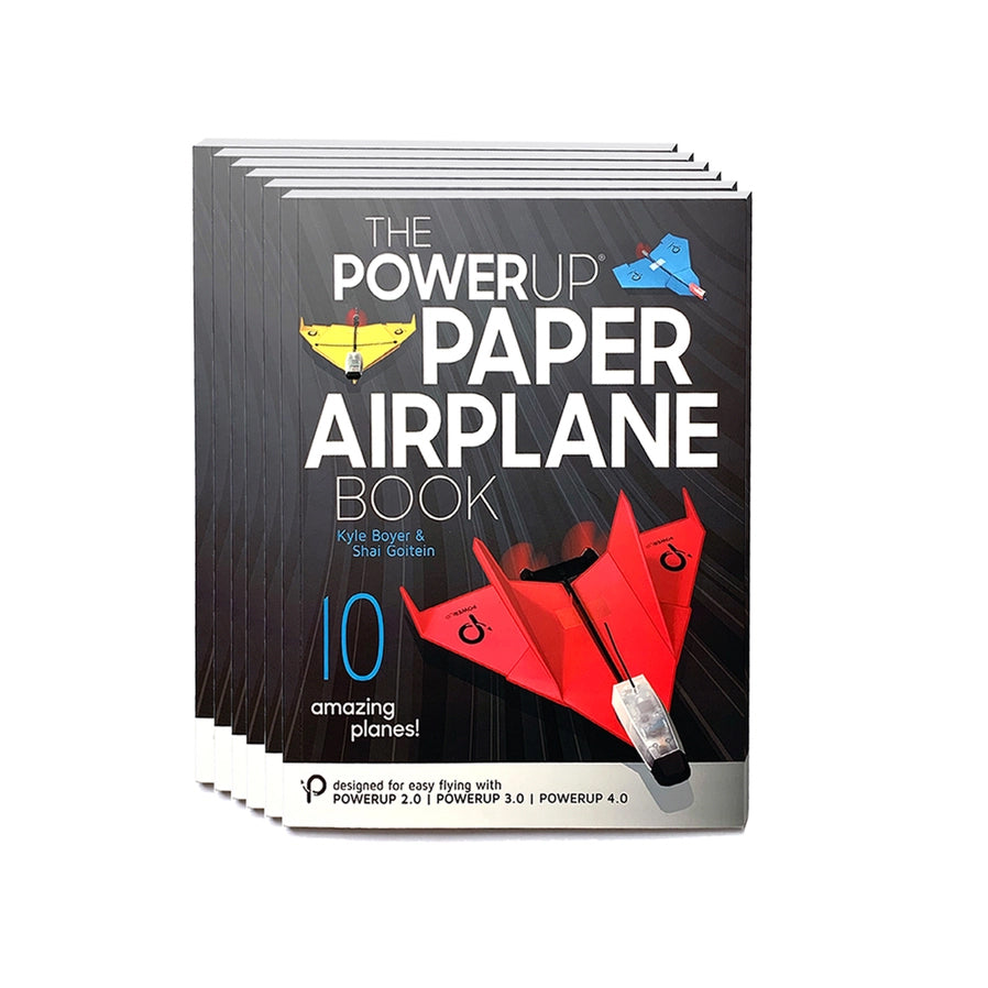 PowerUp Paper Airplane Book | Brain Spice