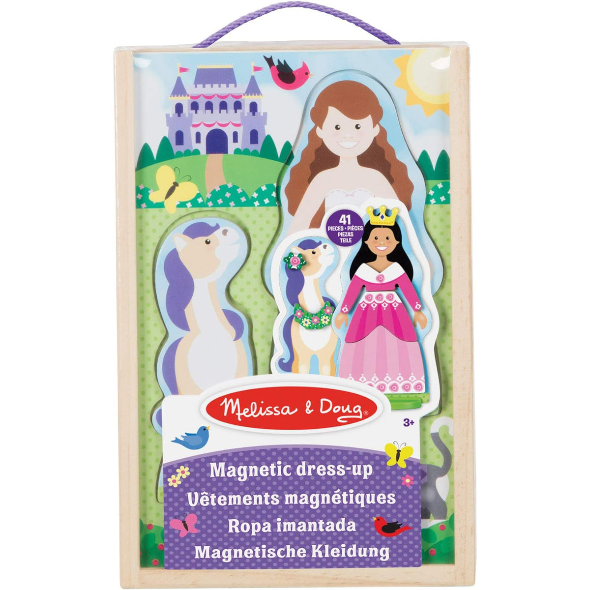 Princess Magnetic Dress-Up Play Set | Brain Spice
