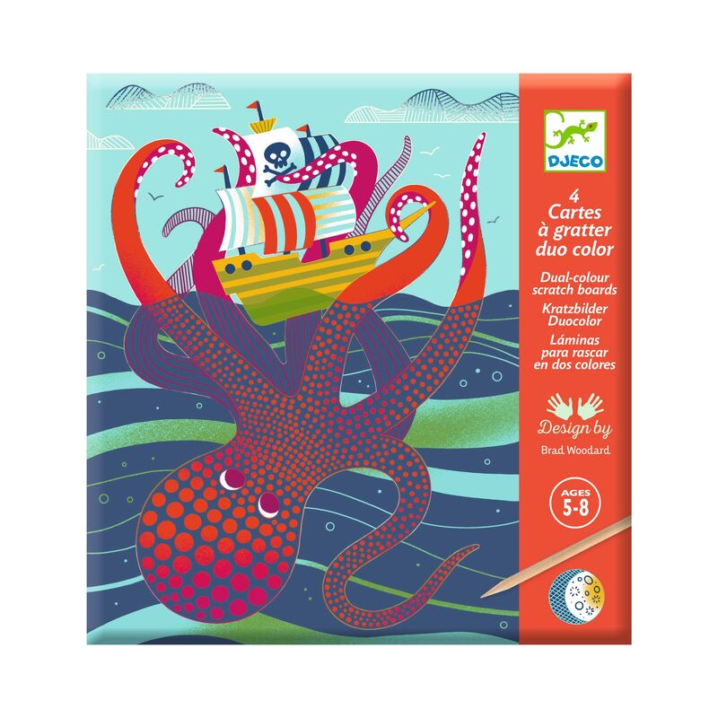 Topsy-Turvy Scratch Cards – Brain Spice