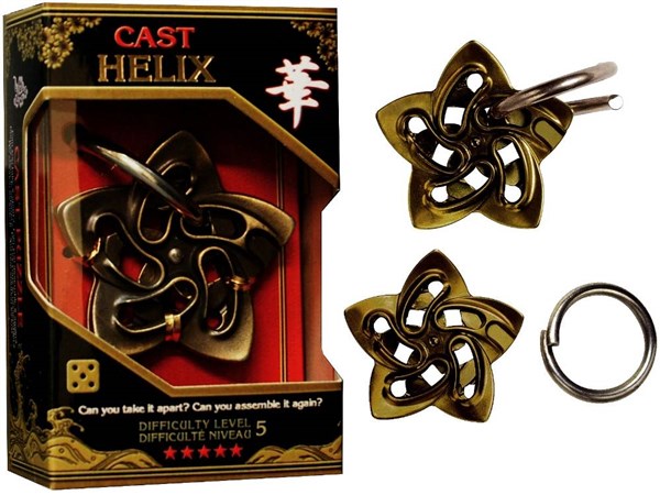 Helix L5 - Huzzle Cast Puzzle | Brain Spice