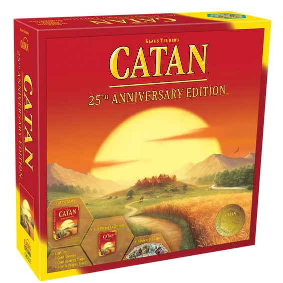 Settlers of Catan - 25th Anniversary Edition | Brain Spice