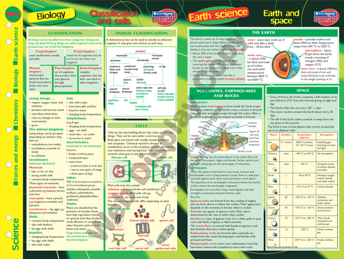 Science 1 - RIC Essentials | Brain Spice