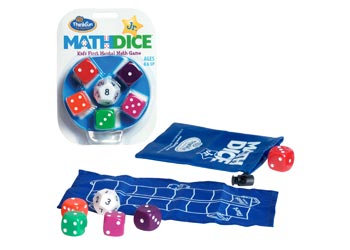 Math Dice Jr Game - ThinkFun | Brain Spice