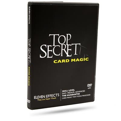 Top Secret Card Magic - DVD | Brain Spice